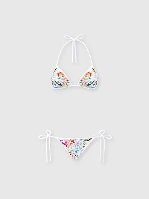 Missoni Bikini In Printed Stretch Fabric