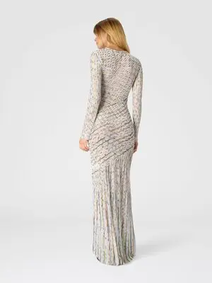 Missoni Long-sleeved Dress With Lurex