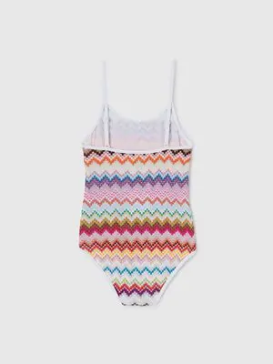 Missoni Viscose Lamé-blend One-piece Swimsuit