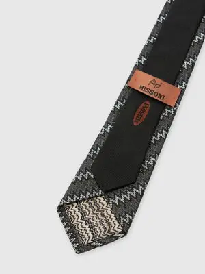 Missoni Lamé Silk Tie - Multicoloured