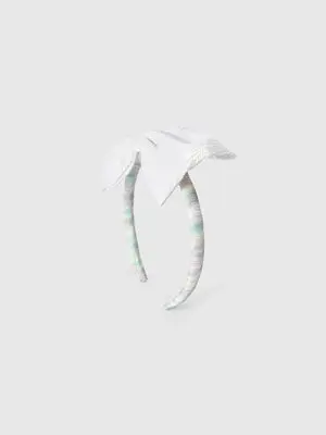 Missoni Pure Cotton Headband With Bow - Multicoloured