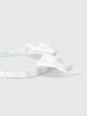 Missoni Pure Cotton Headband With Bow