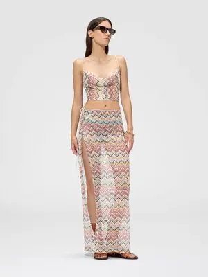 Missoni Printed Scarf-style Top - Multicoloured