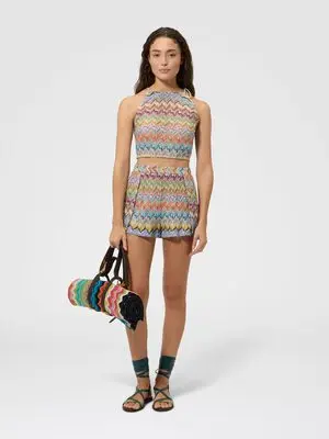 Missoni Viscose Lamé Top With Thin Straps