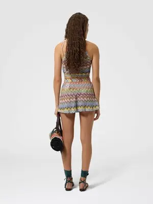 Missoni Viscose Lamé Top With Thin Straps
