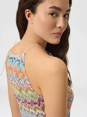 Missoni Viscose Lamé Top With Thin Straps