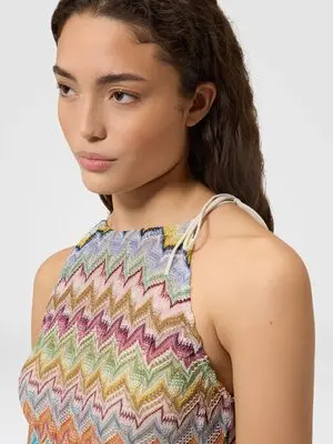 Missoni Viscose Lamé Top With Thin Straps