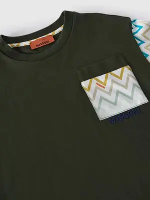Missoni 100% Cotton Crewneck T-shirt
