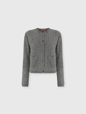 Missoni Cashmere Cardigan With Lace Pattern
