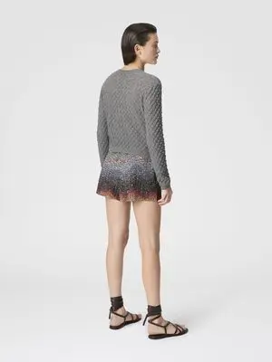 Missoni Cashmere Cardigan With Lace Pattern