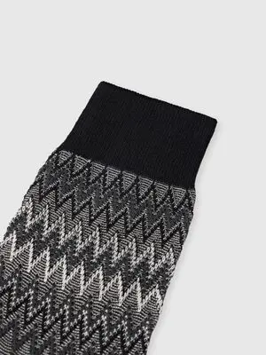 Missoni Mid-length Cotton-blend Zigzag Socks