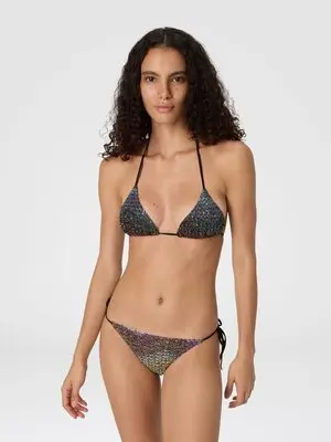 Missoni Mixed Viscose Lamé Bikini With Sequins