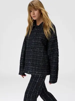 Missoni Overshirt With Wave Check Pattern