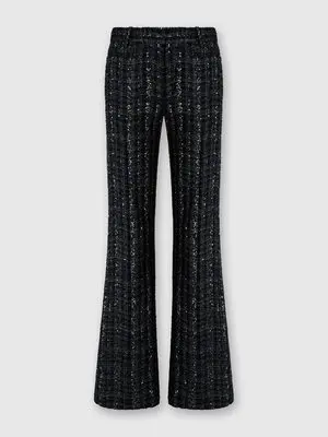 Missoni S Tailored Check And Wave Pattern Trousers
