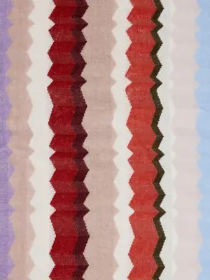 Missoni Eva Cotton Terry Bath Towel 100x150 Cm - Red Multicoloured