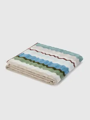 Missoni Eva Cotton Terry Bath Towel 100x150 Cm - Multicoloured