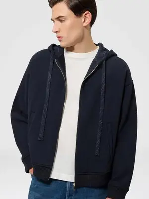 Missoni Cotton Zip-up Hoodie With Insert