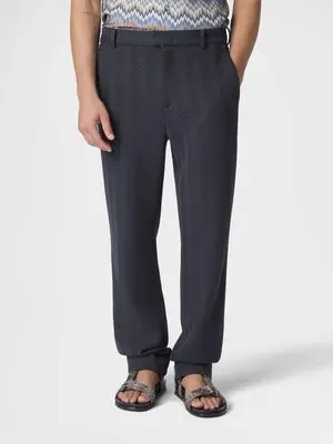 Missoni Classic Cotton And Viscose Zigzag Trousers
