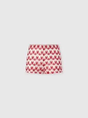 Missoni Hot Pants In Viscose With Floral Pattern