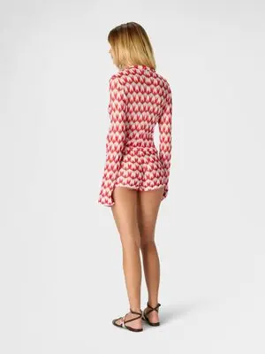 Missoni Hot Pants In Viscose With Floral Pattern
