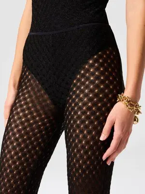 Missoni Flared Lamé Viscose Raschel Trousers