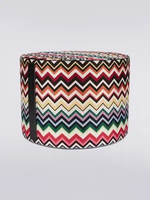 Missoni Belfast Cylindrical Pouffe 40x30 Cm - Multicoloured