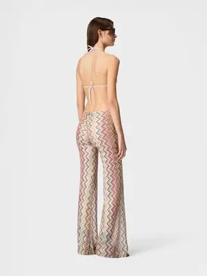 Missoni Printed Motif Flare Trousers - Multicoloured