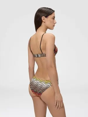 Missoni Viscose Blend Lamé Balconette Bikini