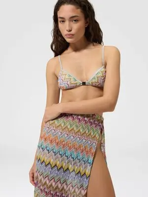 Missoni Viscose Lamé Long Cover-up Skirt