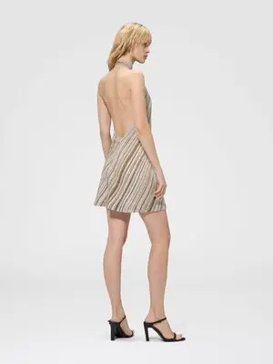 Missoni Sequined Halterneck Mini Dress - Pink