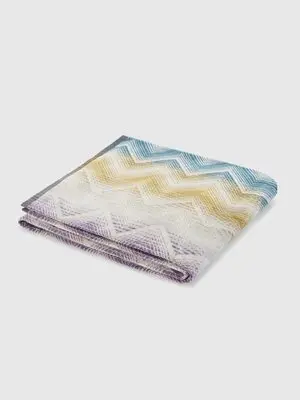 Missoni Marea Pure Cotton Bath Towel 100x150 Cm - Multicoloured