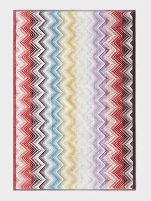 Missoni Marea Pure Cotton Bath Towel 100x150 Cm - Multicoloured