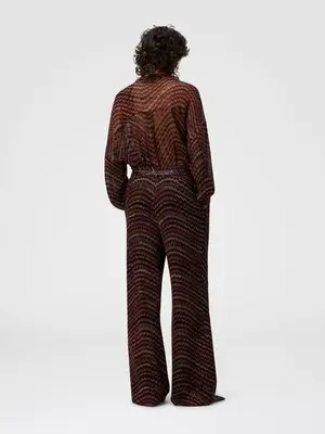 Missoni Mid-rise Tailored Pants With Zigzag Pattern