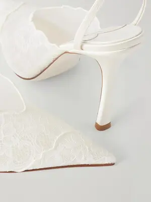 JIMMY CHOO Faiz 100 Lace Pumps