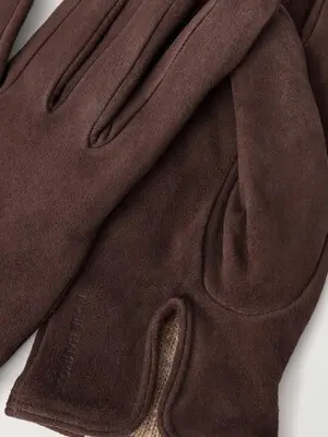 Nour Hammour Suede Gloves