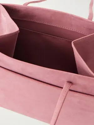 FANE Lisse Suede Tote - Red