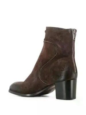 PANTANETTI Distressed-effect Ankle Boots