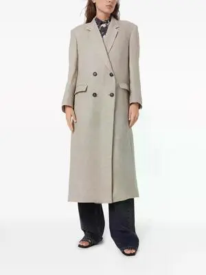 Brunello Cucinelli Double-breasted Linen Coat