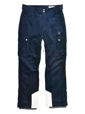 Brunello Cucinelli Corduroy Cargo Straight-leg Trousers - Blue