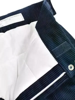 Brunello Cucinelli Corduroy Cargo Straight-leg Trousers