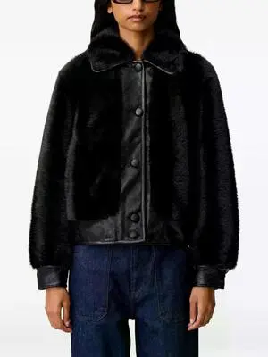 Claudie Pierlot Short Faux-fur Jacket