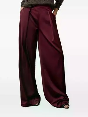 Ralph Lauren Masina Pleated Palazzo Pants