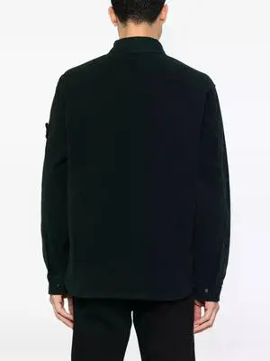 Stone Island Compass-patch Corduroy Shirt