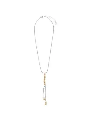COACH Pendant Snake-chain Necklace - Silver