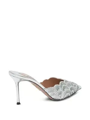 AQUAZZURA Ce Soir Mules 85