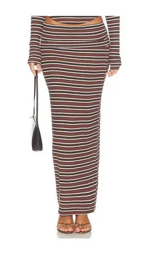 AFRM Esin Cozy Rib Skirt In . Also