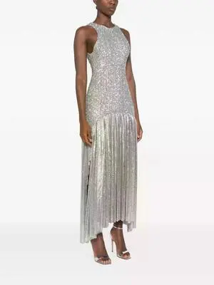 Rabanne Sequin-embellished Chainmail Asymmetric Dress