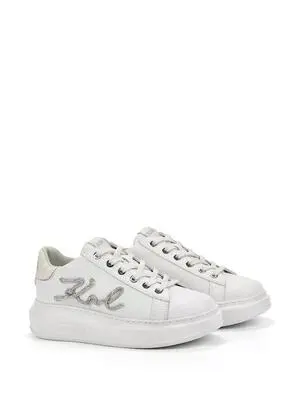 Karl Lagerfeld Kapri Strass-logo Sneakers