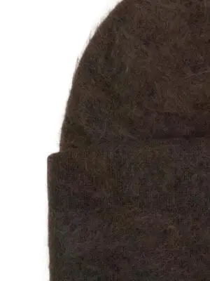 Soft Goat Brushed Beanie Hat