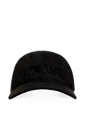 Loewe Embroidered-logo Baseball Cap - Black